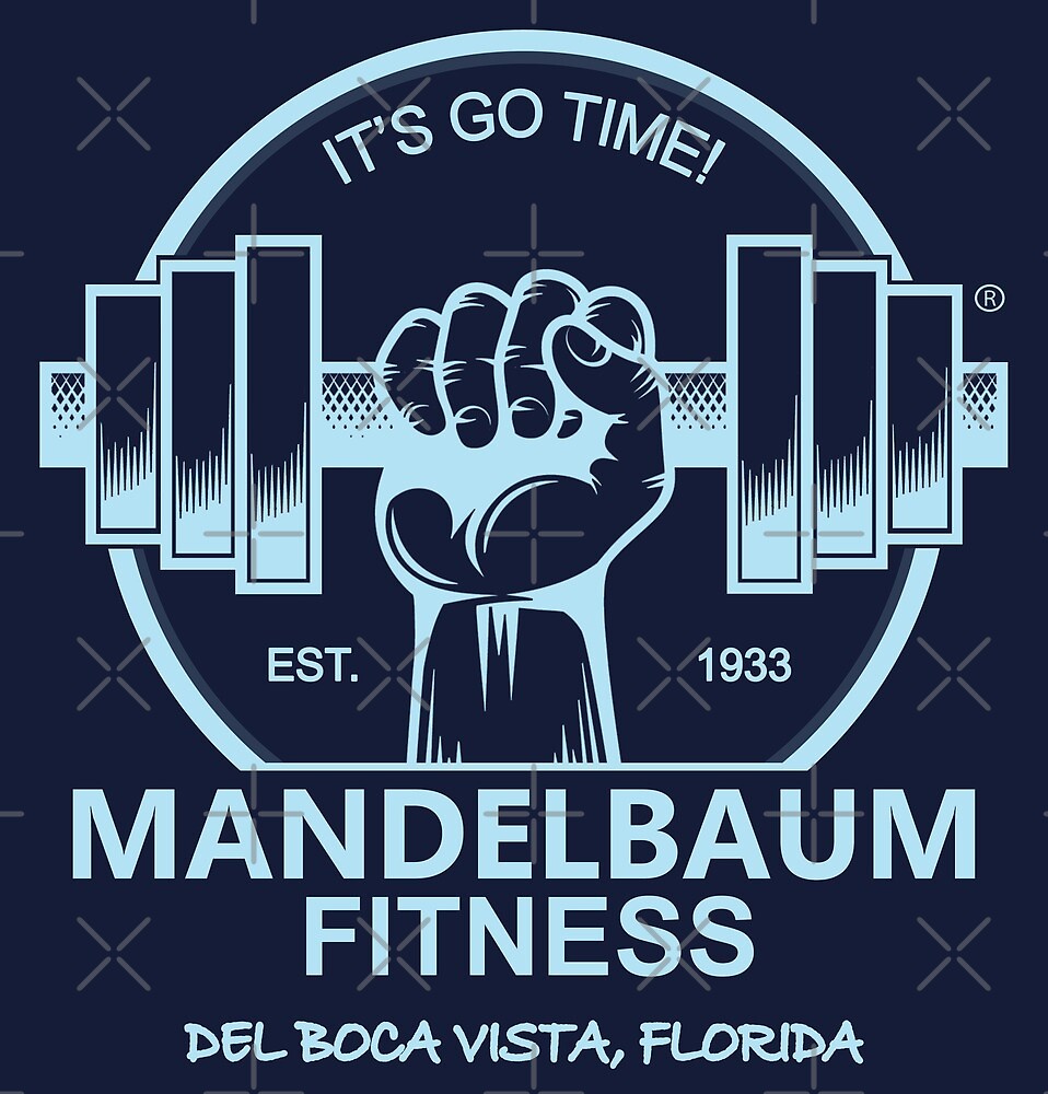 "Mandelbaum Fitness Gym Shirts (DARK) - Del Boca Vista, Florida " by ...