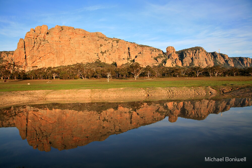 "Mt Arapiles, the Rock Climbing icon of Australia" by Michael Boniwell | Redbubble