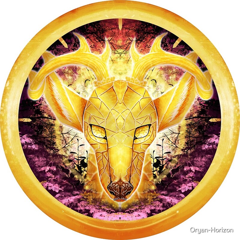 "Golden Protector" by Oryan-Horizon | Redbubble