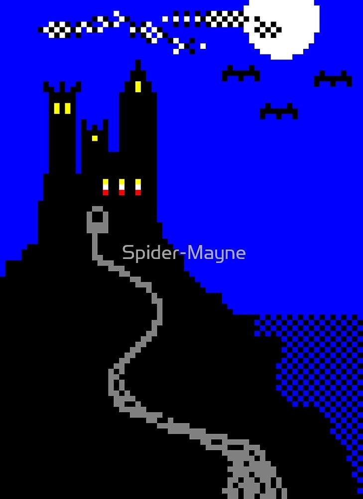 "Windows 95 Solitaire Card Back 'Castle' Pattern" by Spider-Mayne ...