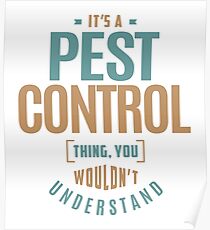Pest Control Posters | Redbubble