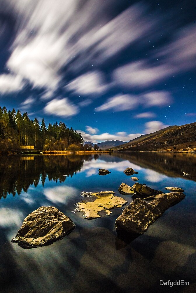 "The Night Clouds Over Snowdonia" by DafyddEm | Redbubble