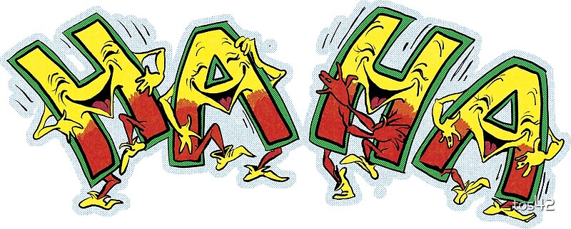 "laughing letters" by tos42 | Redbubble