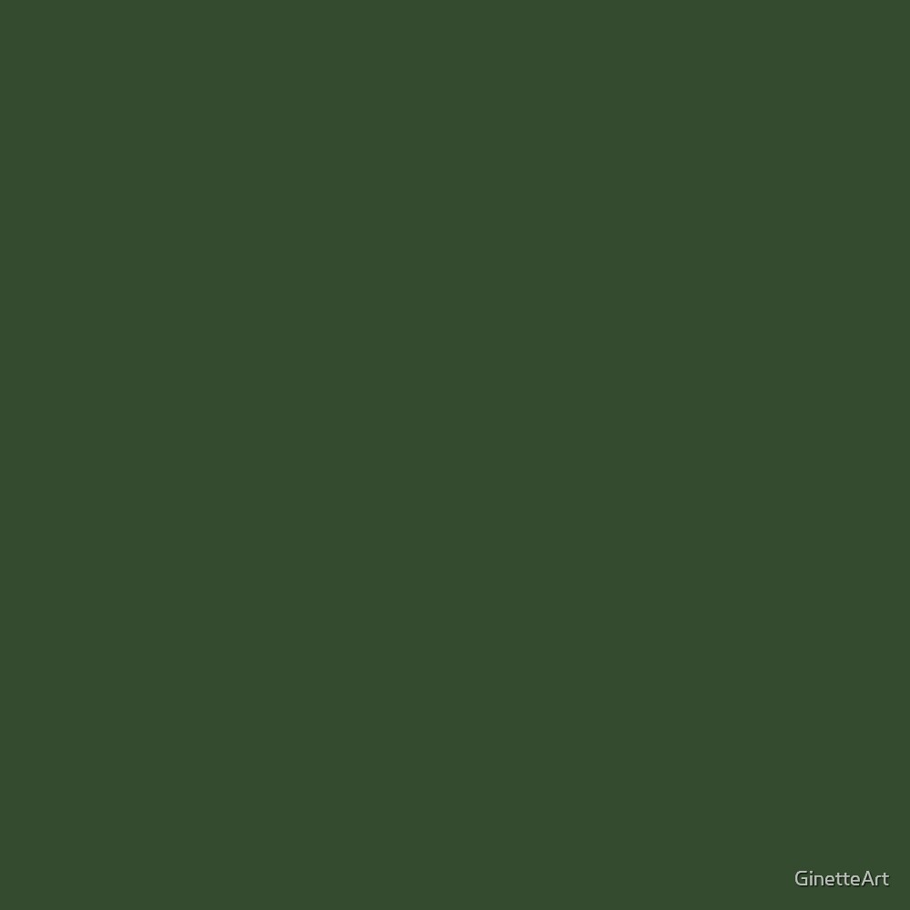 "Deep Forest Green Mix and Match Solid Color" by GinetteArt | Redbubble