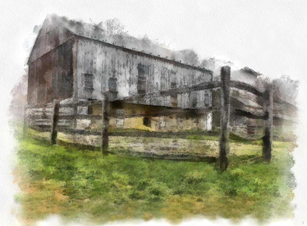 "Barn at the Burnside Plantation in Bethlehem, Pa." by DaveHrusecky ...