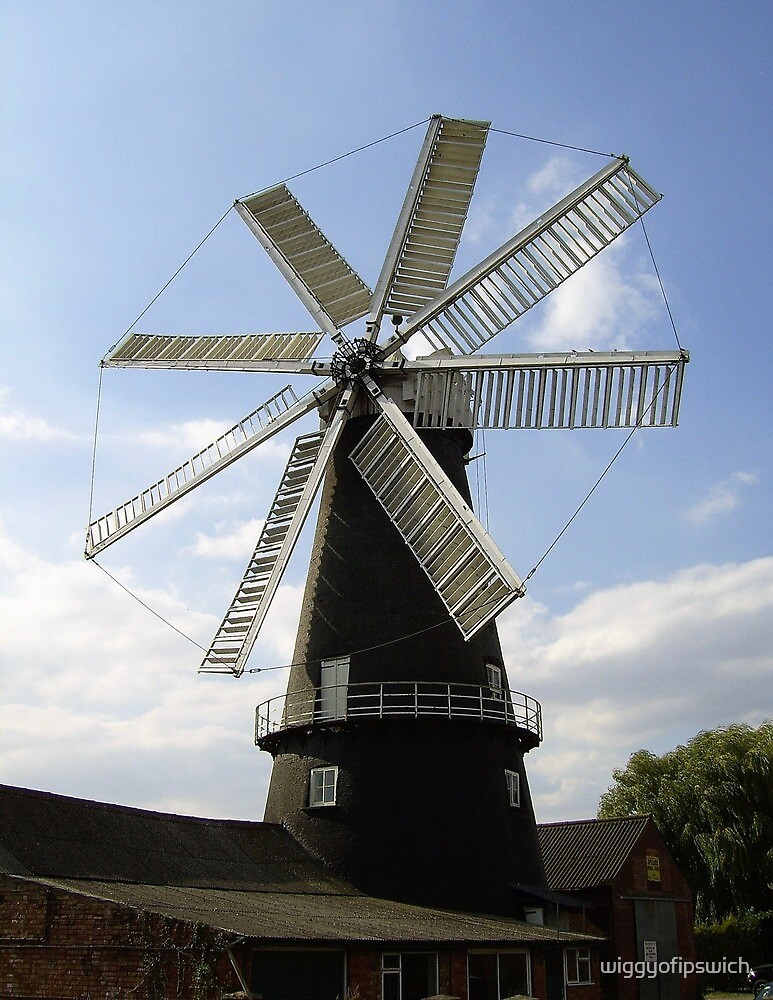 "Heckington Windmill, Lincolnshire" by wiggyofipswich | Redbubble