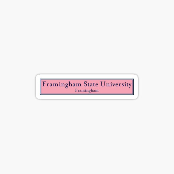 Framingham State Stickers | Redbubble