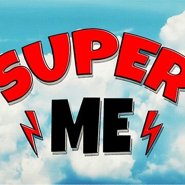 "SUPER ME" Pillow for Sale by BobbyG305 | Redbubble