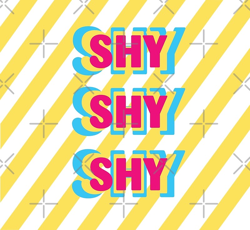 "Twice Shy Shy Shy | Cute Kpop Song Lyrics Typography" by mschubbybunny ...