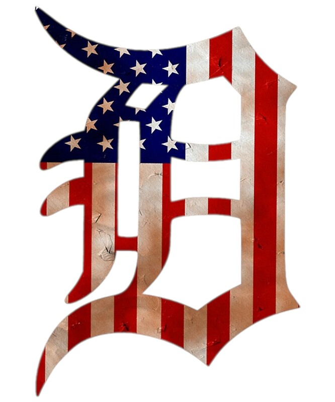 "Detroit Old English D" by obviouslogic | Redbubble
