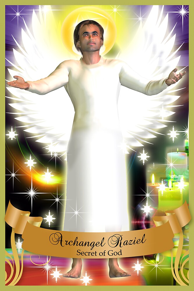 "Archangel Raziel" by angelguided | Redbubble