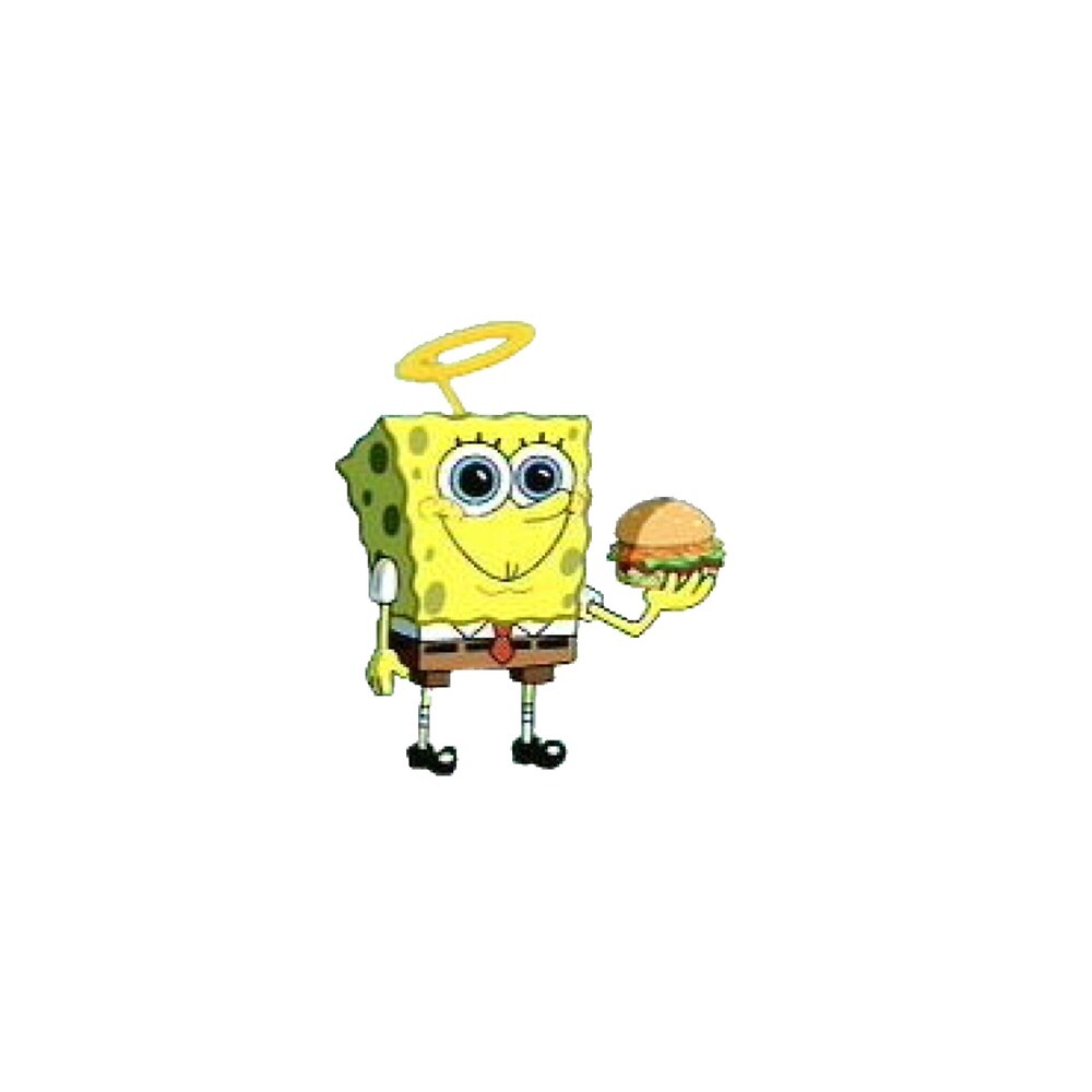 "angel spongebob" by skylarsledd | Redbubble
