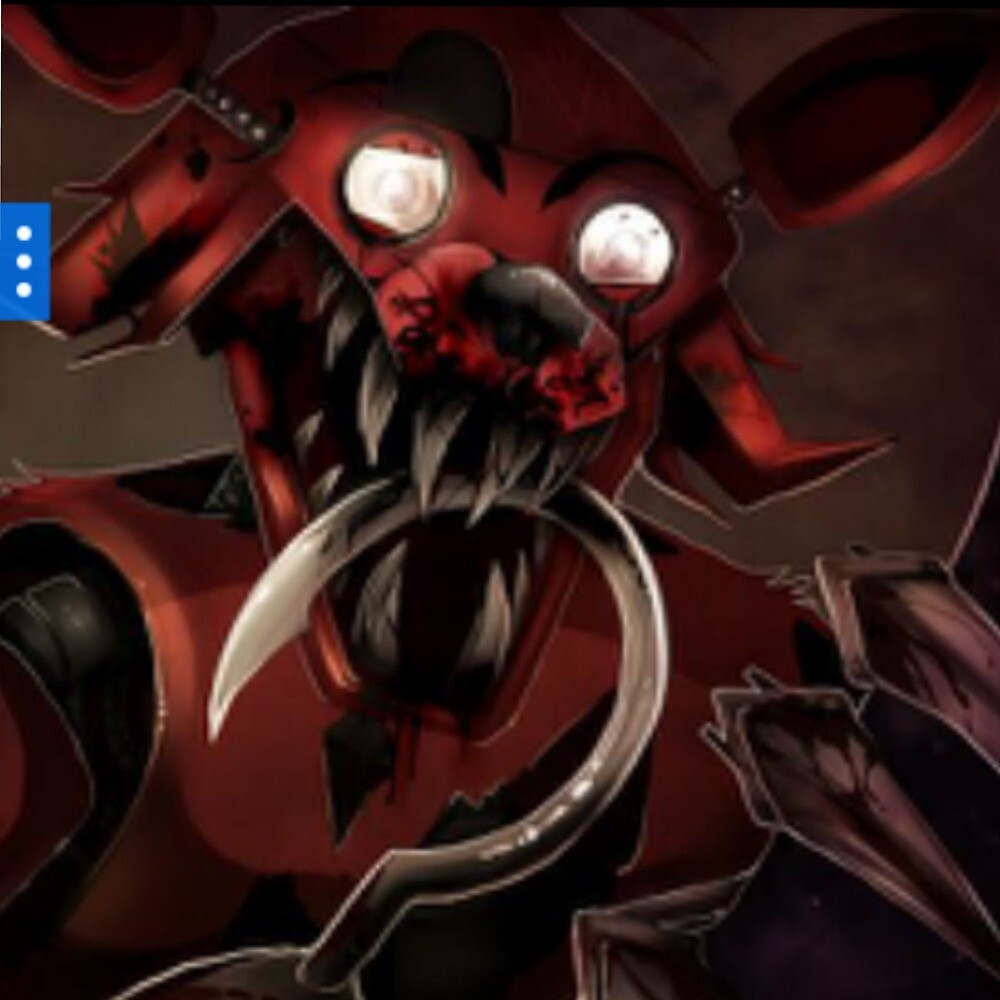 "Scary Foxy FNAF" by Artbyhayden | Redbubble