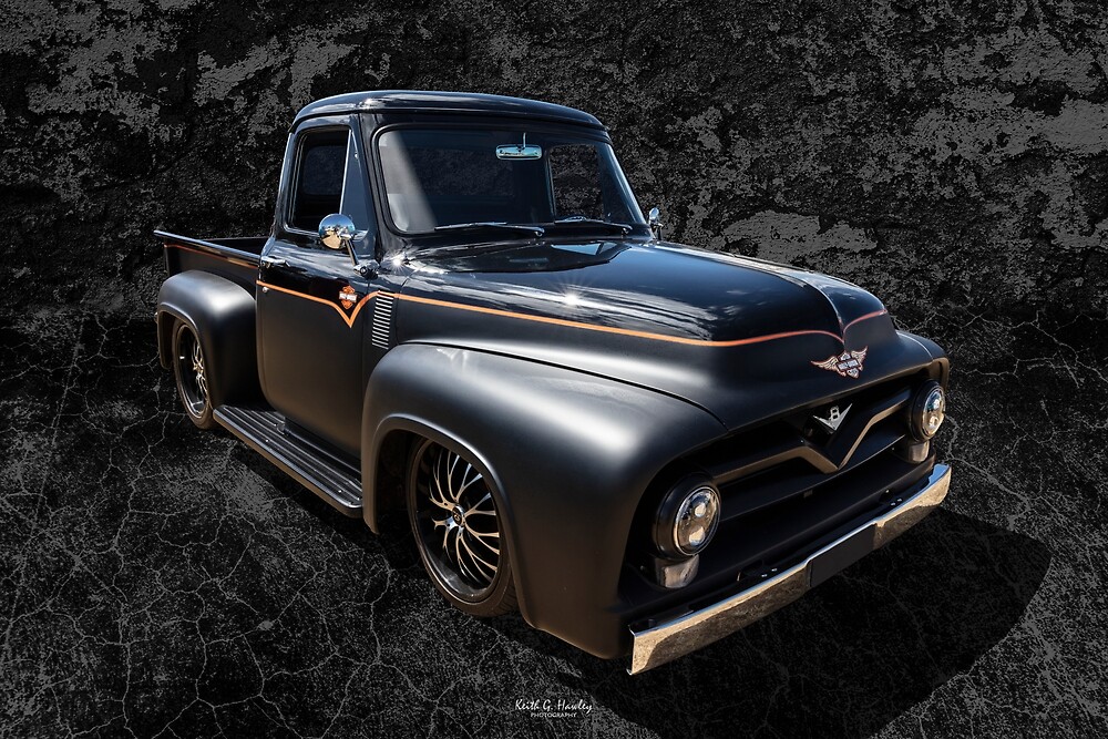 "Black on Black F100" by Hawley Designs | Redbubble