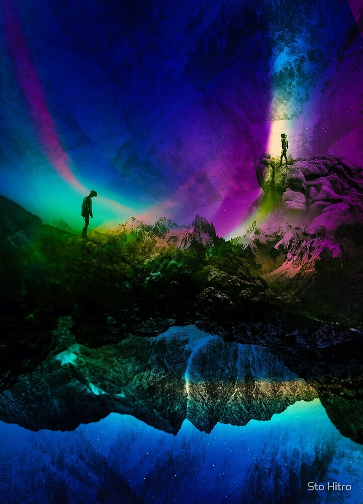 "Keep your vibrant distance Art" by Sto Hitro | Redbubble