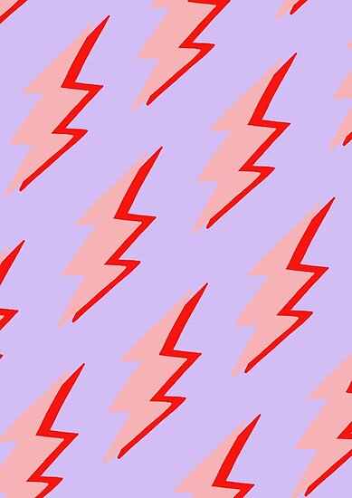 "Purple flash" Poster by ChimaineMary | Redbubble