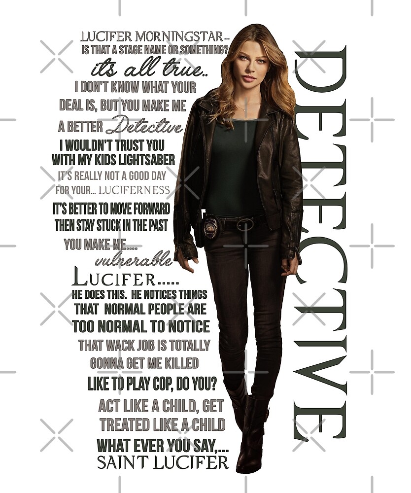 "Chloe "The Detective" Decker Quotes " by jamierose89 | Redbubble