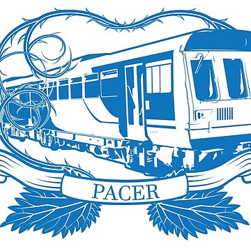 "Pacer" Sticker for Sale by loudribs | Redbubble