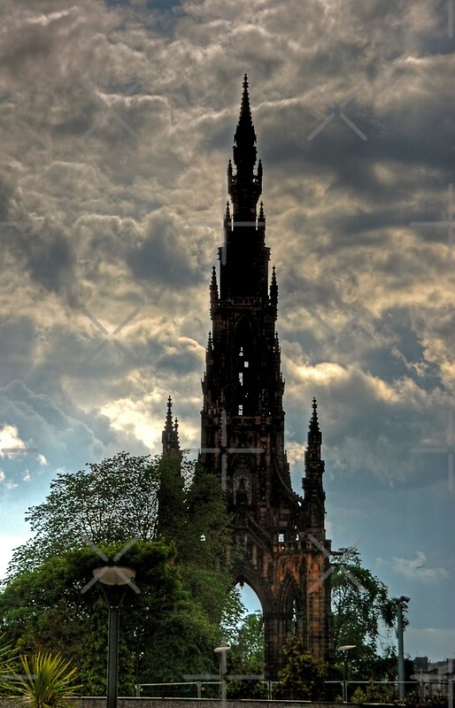 "Gothic Rocket Ship" by Tom Gomez | Redbubble