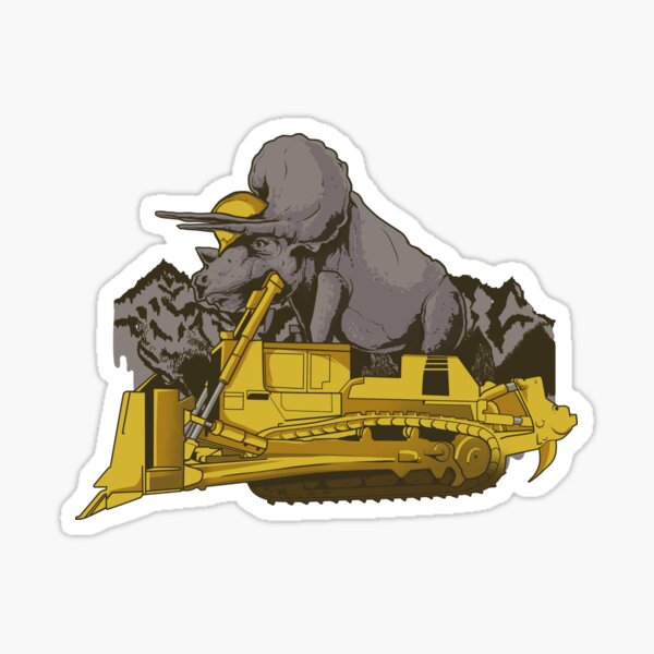 Dozer Stickers | Redbubble