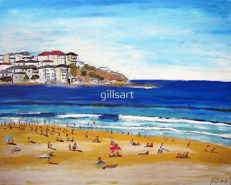 "Bondi Hues" by gillsart | Redbubble