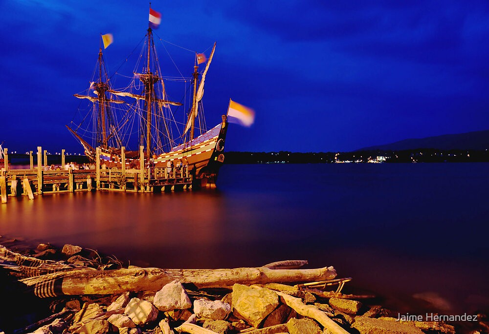 ""The Half Moon" Replica of the Henry Hudson Boat" by Jaime Hernandez ...