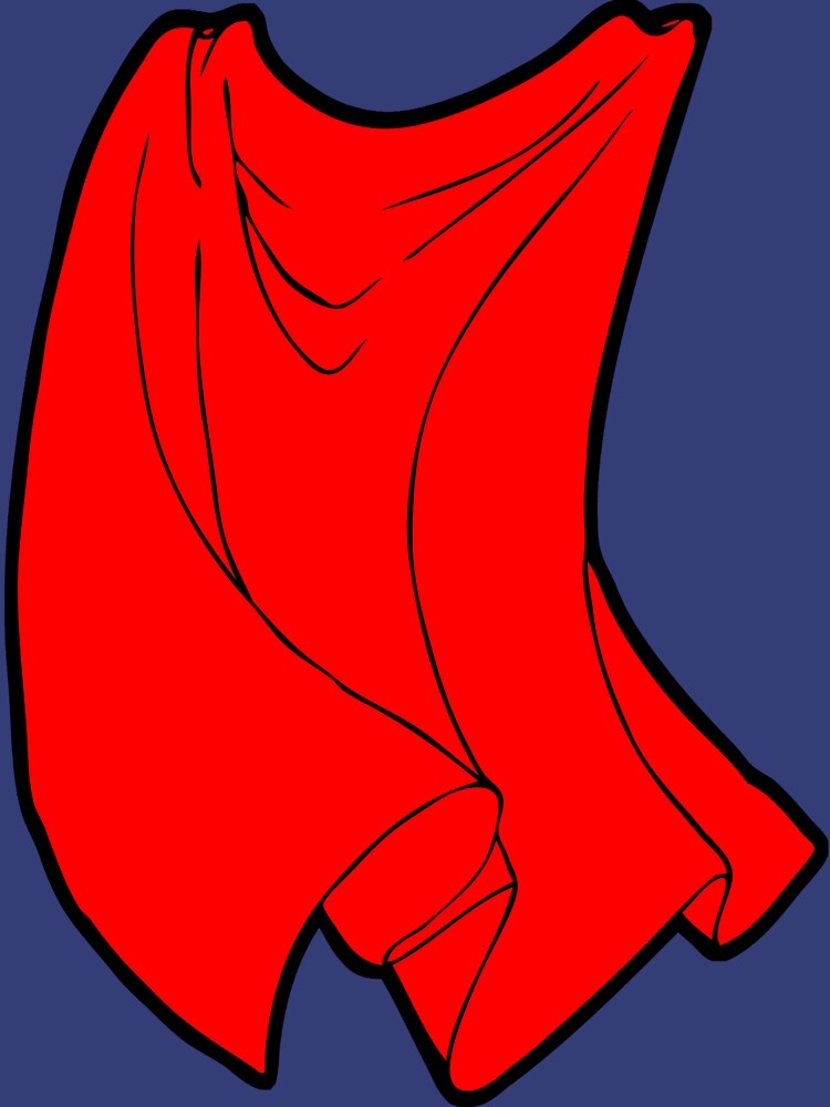Superhero Cape T Shirt By Mikelee Redbubble 