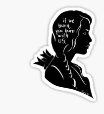 Hunger Games Stickers | Redbubble