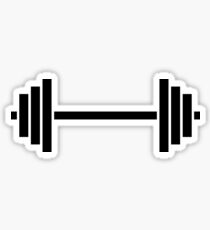 Dumbbell Stickers | Redbubble