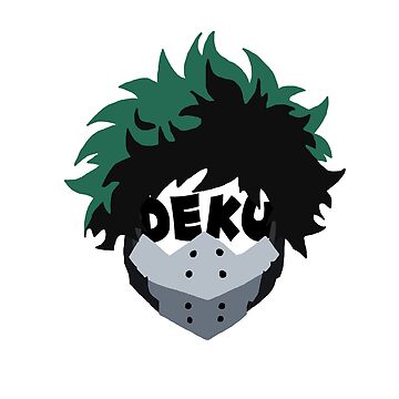 "Minimalistic Midoriya "Deku" Izuku Hero Logo" Metal Print for Sale by ...