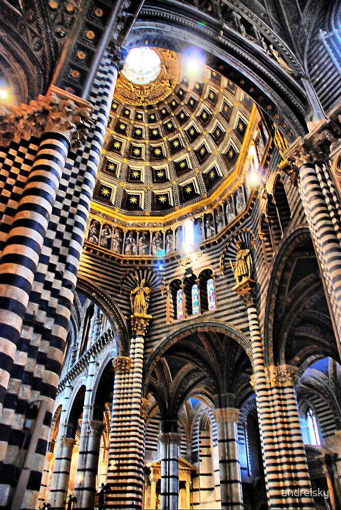"Siena Cathedral. Interior" by andreisky | Redbubble