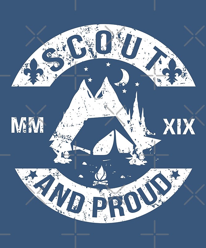 "Scout and Proud Boy Scout and Ranger Slogan" by -JBell- | Redbubble