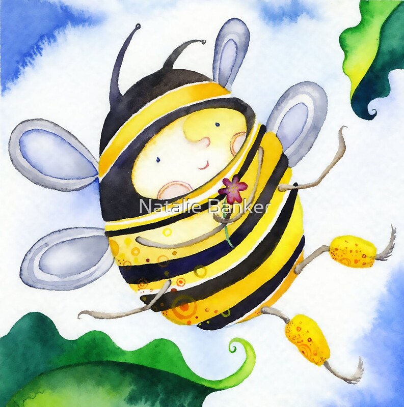 "Billy Bumble" by Natalie Banker | Redbubble