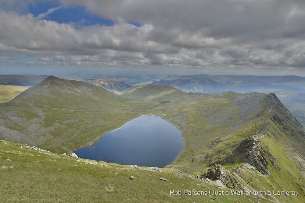 "The Lake District: Red Tarn from Helvellyn" by Rob Parsons (Just a ...