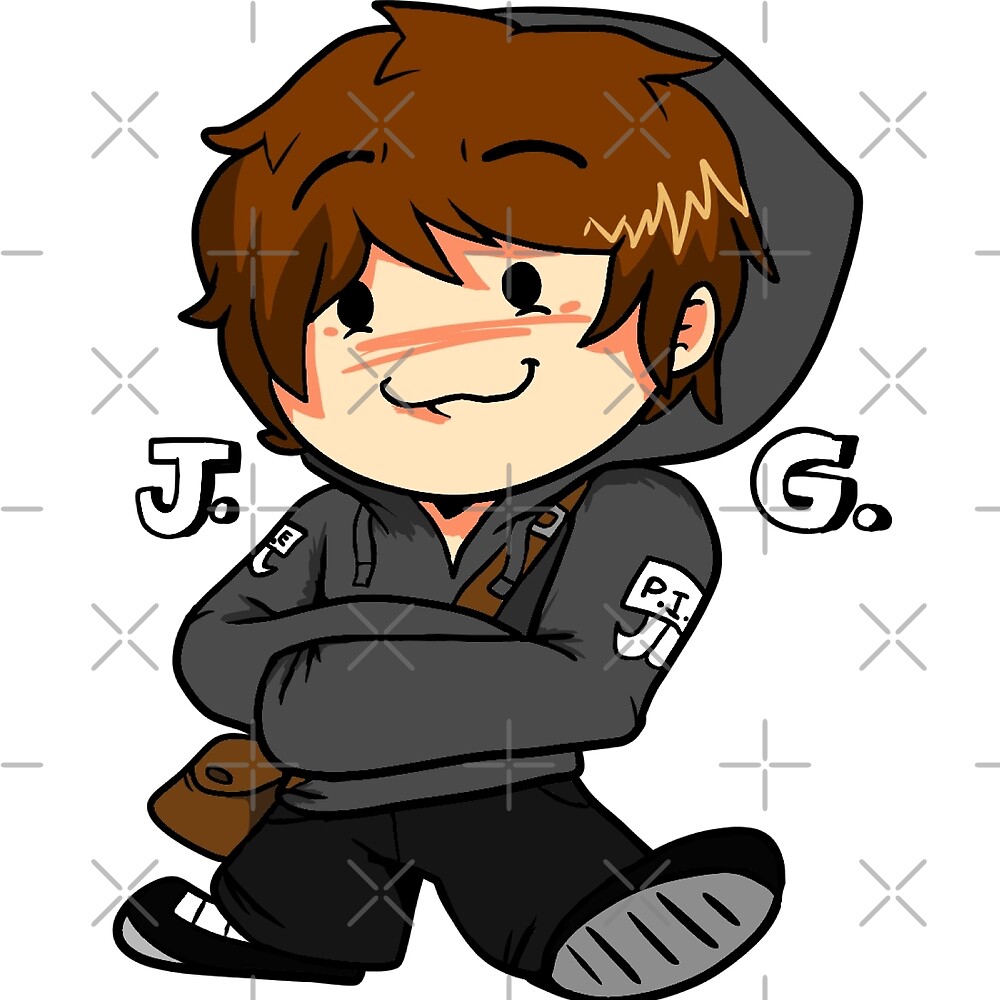 "Chibi Johnny Ghost" by RealRiseo | Redbubble