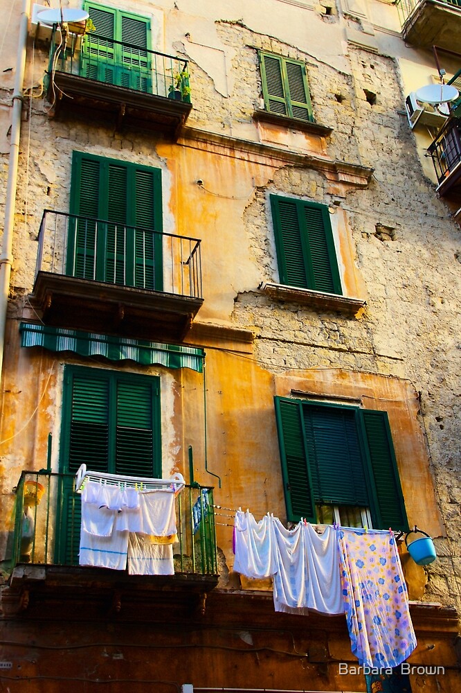 "Hanging Out in Naples" by Barbara Brown | Redbubble