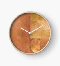 Fibonacci Spiral Clocks | Redbubble