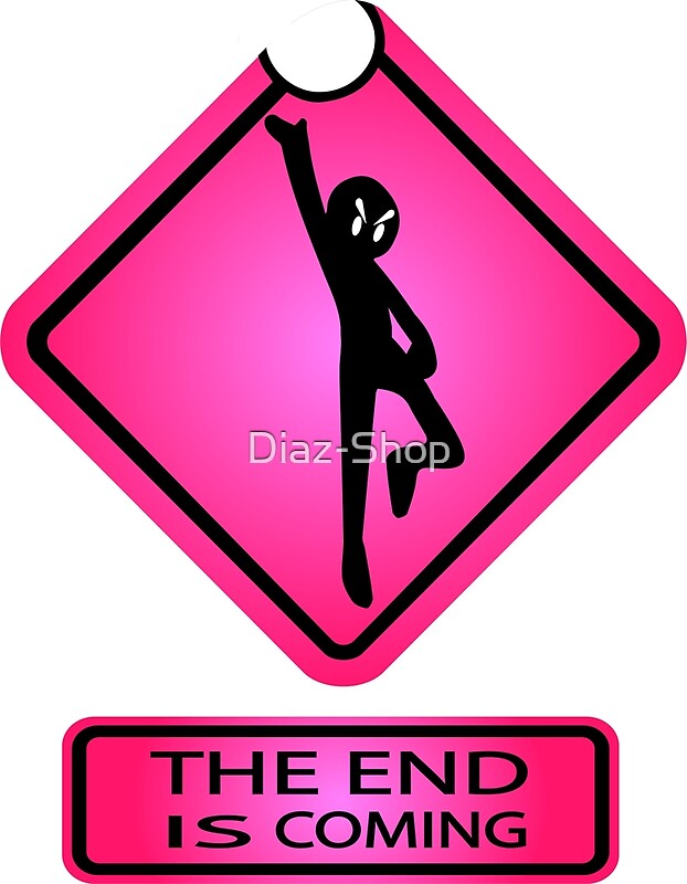 "Stickman - The End Is Coming" by Diaz-Shop | Redbubble