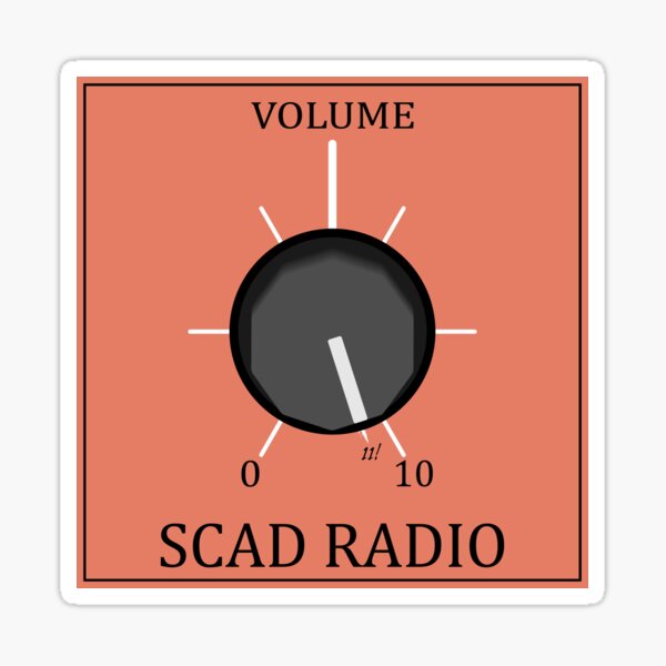 Volume Knob Stickers | Redbubble