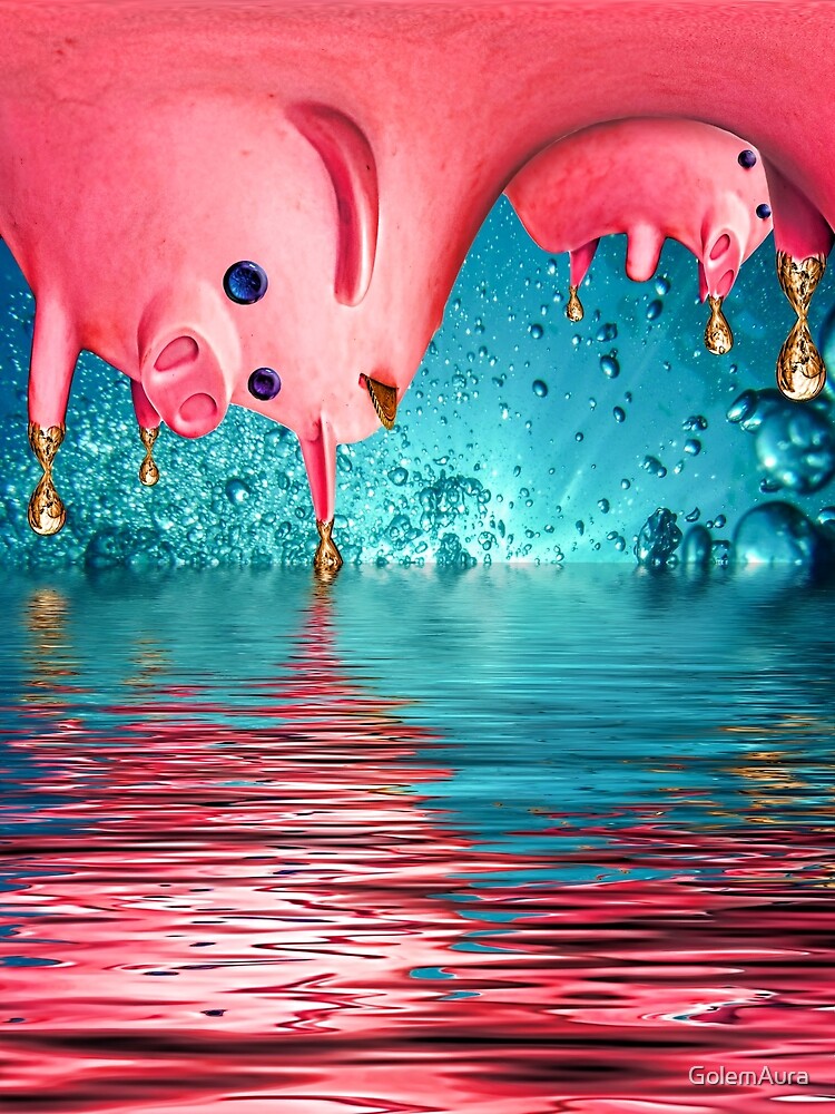 "Drippy Pig Drippy Drippy Pig" by GolemAura | Redbubble