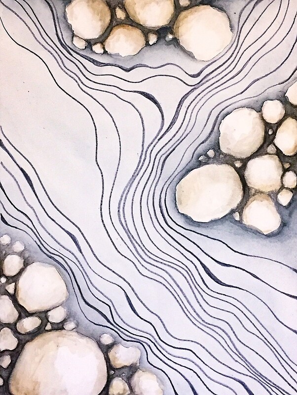 "Zen/Ink 8" by devinberryhill | Redbubble