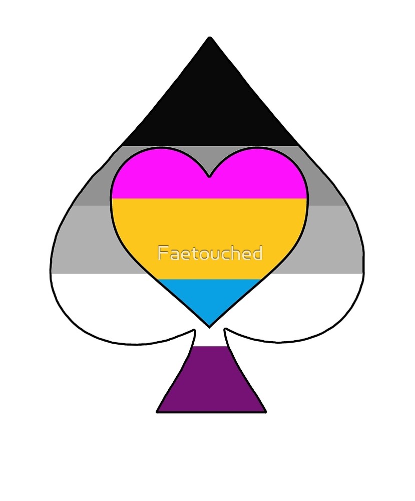 "ACE - Panromantic" by Faetouched | Redbubble