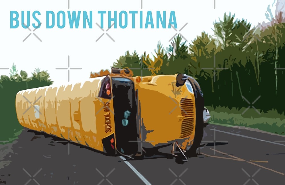 "Bus Down Thotiana - Blueface" by olivia122 | Redbubble