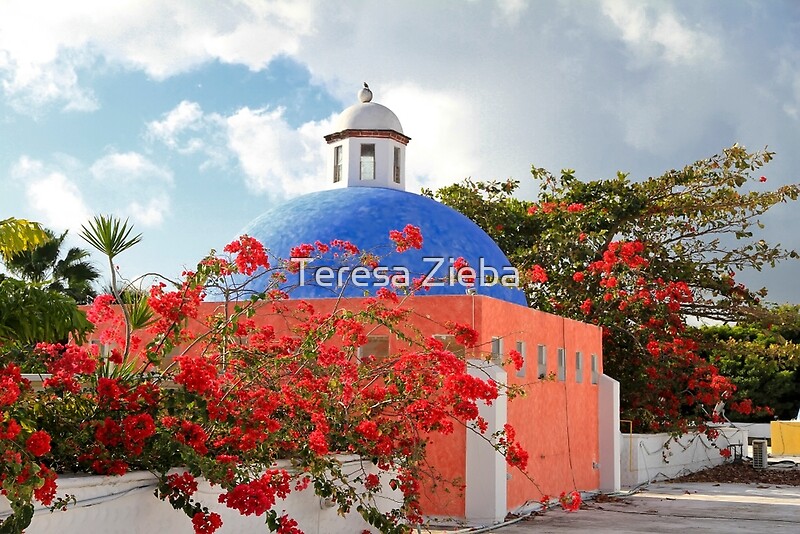 "Hacienda Dona Isabel, Akumal, Mexico" by Teresa Zieba | Redbubble