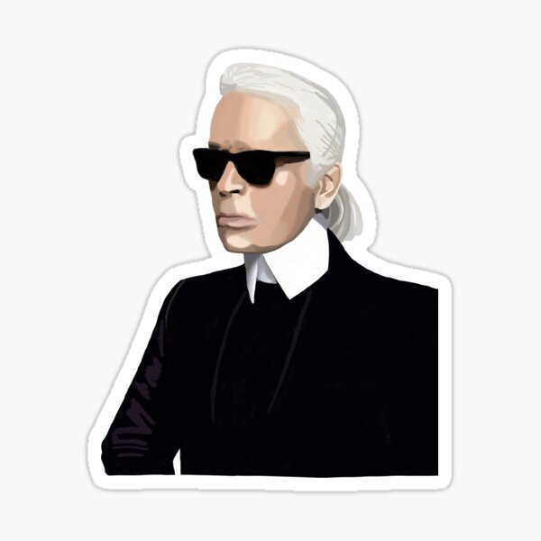 Karl Lagerfeld Stickers | Redbubble
