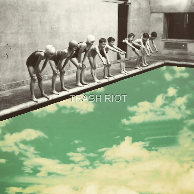 ""Skydiving"" by TRASH RIOT | Redbubble