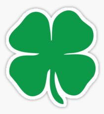 4 Leaf Clover Stickers | Redbubble