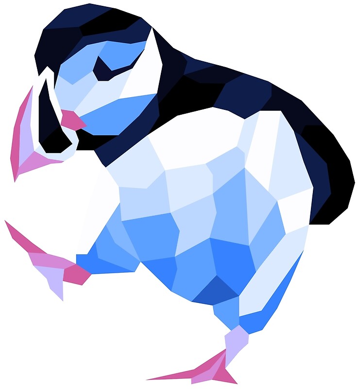 "Shubie Ice Dancing Puffin" by GCShubie | Redbubble