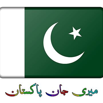 "Meri Jaan Pakistan Jhanda - I love Pakistan Flag" Essential T-Shirt ...