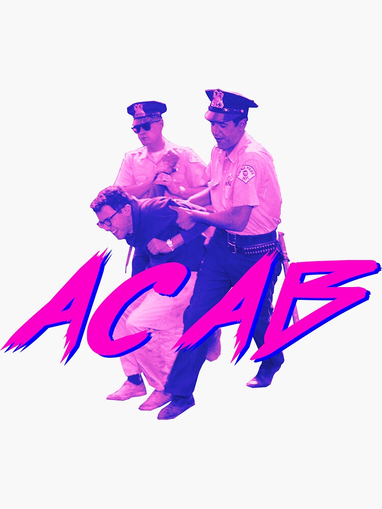 "ACAB" Stickers by PolyBlink | Redbubble
